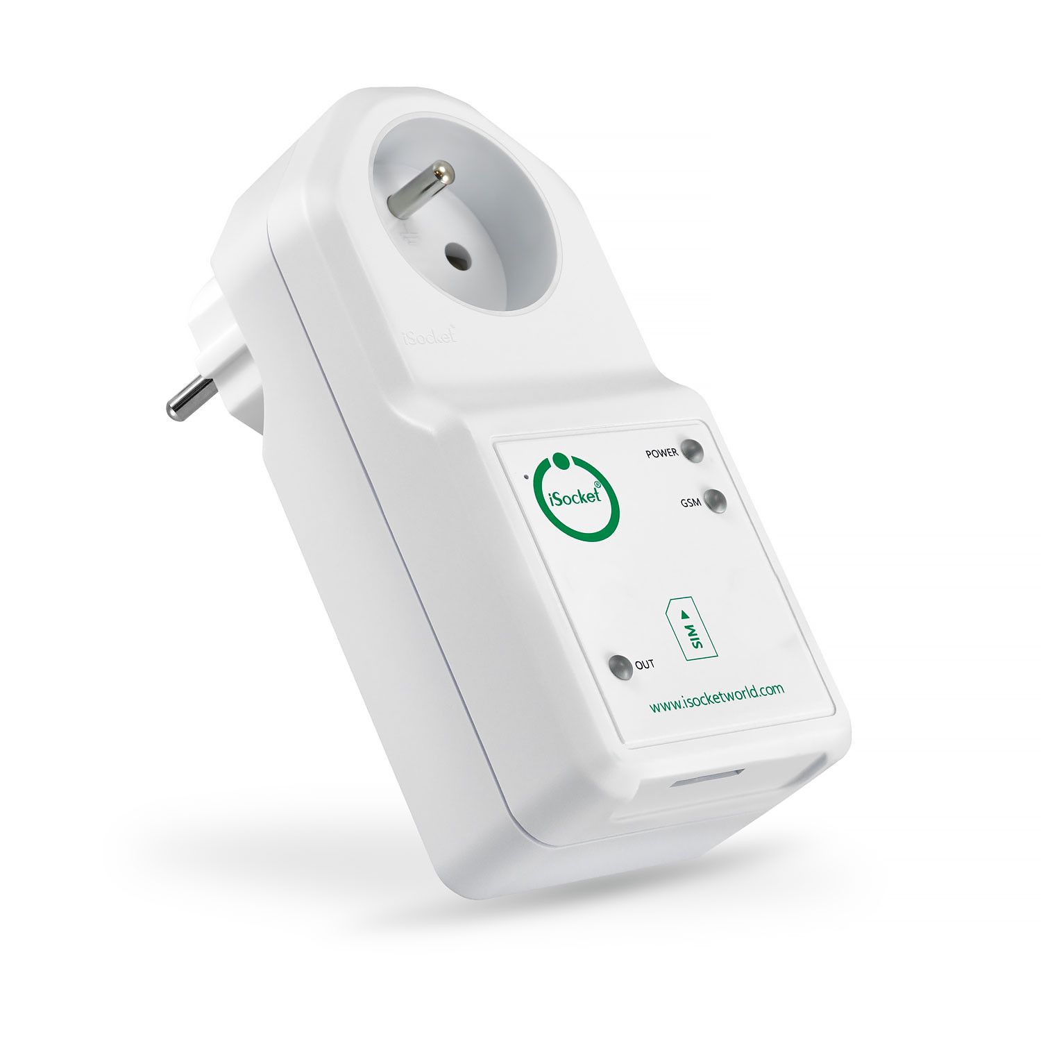La prise GSM intelligente iSocket EcoSwitch: Commutateur GSM à distance ...